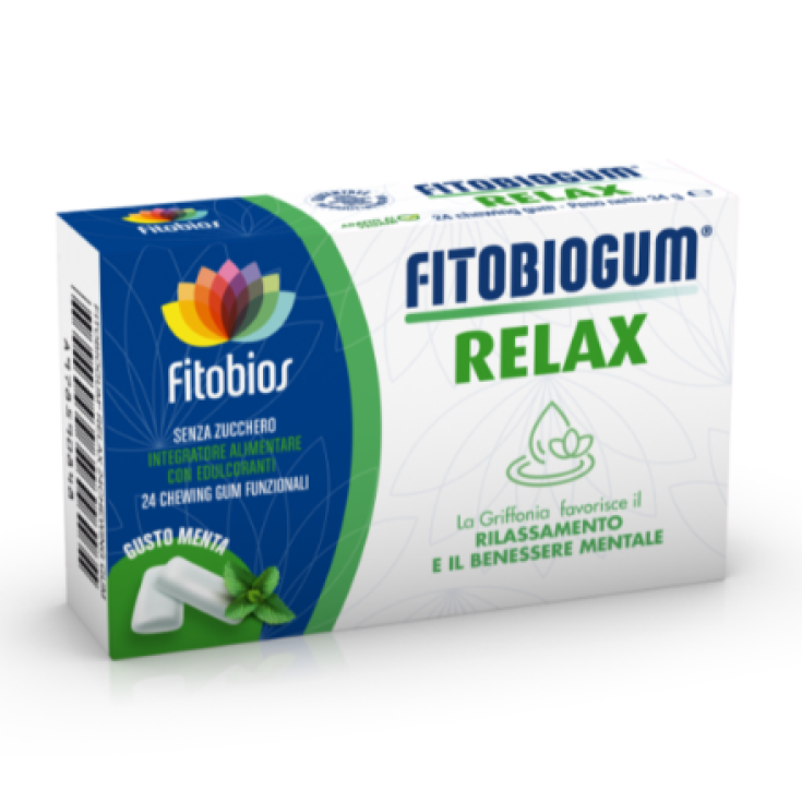 FITOBIOGUM RELAX 24CHEWING GUM – DermaDea