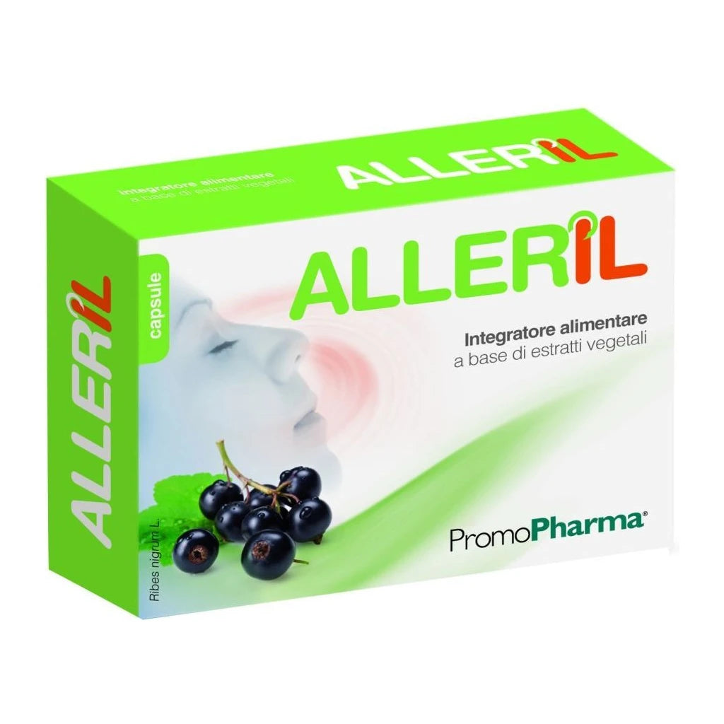 Alleril 20 Capsule | Integratore Naturale Antiallergico Promopharma ...